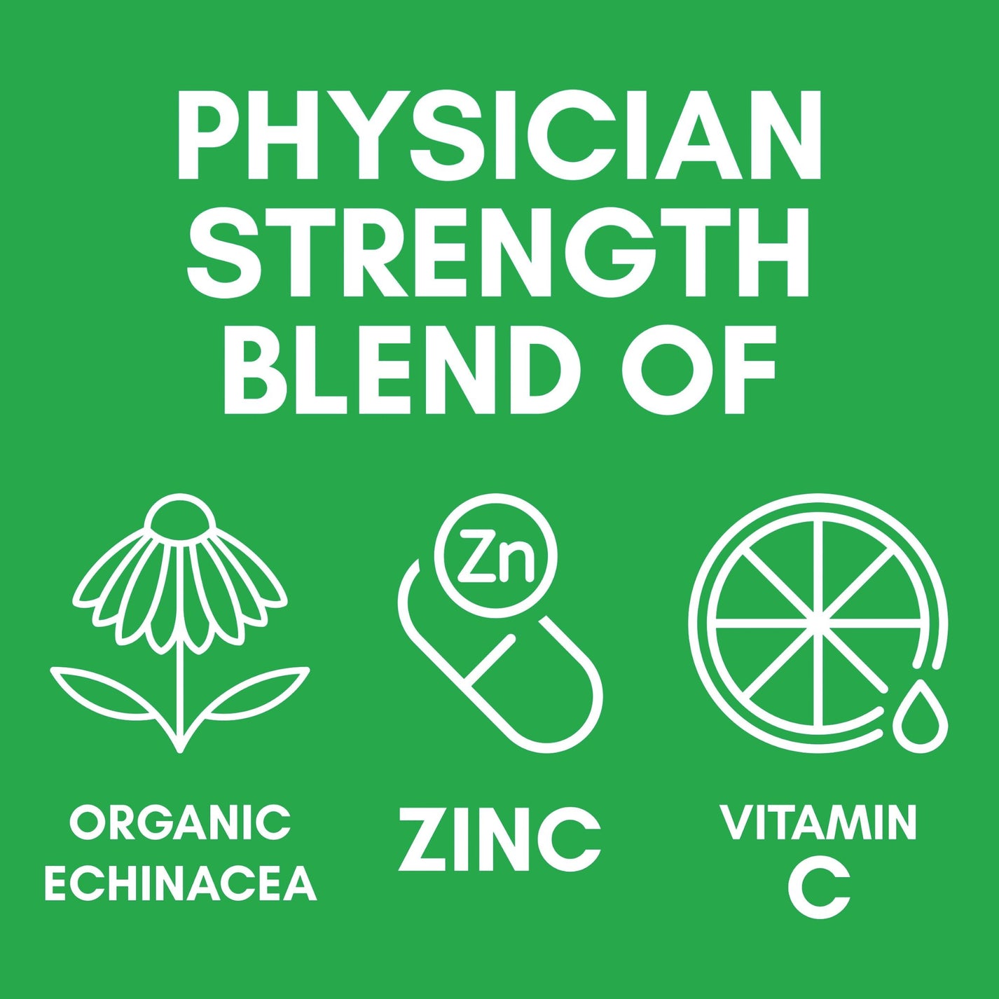 EZC Pak 5-Day Immune Support Pack - Echinacea Zinc Vitamin C